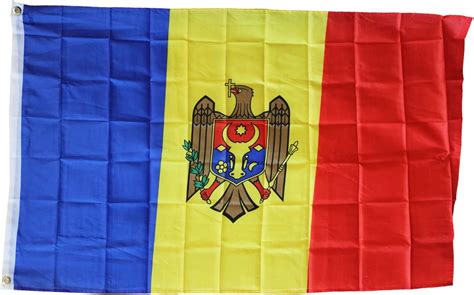 Moldova 3 X 5 Polyester World Flag Patio Lawn And Garden