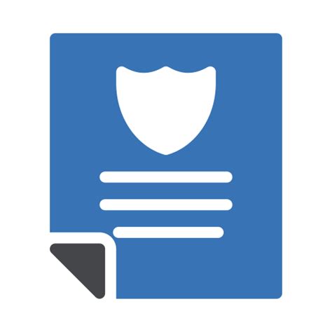 Document Generic Blue Icon