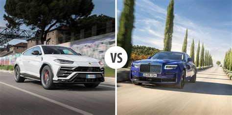 Lamborghini Urus Vs Rolls Royce Ghost Autovergleich Autogottde