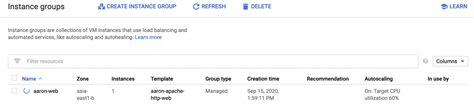 GCP 教學負載平衡 Load Balancer 和 Instance Group Cloud Ace