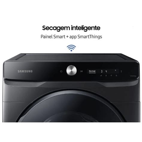SECADORA SMART A GAS SAMSUNG DVG DVG A V AZ V KG PRETA