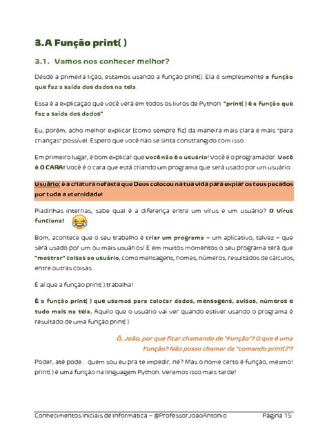 Python2020 Aula3 Pdf Função Matemática Python Linguagem De