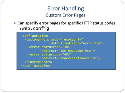 Ppt Configuring Deploying Tracing And Error Handling Powerpoint
