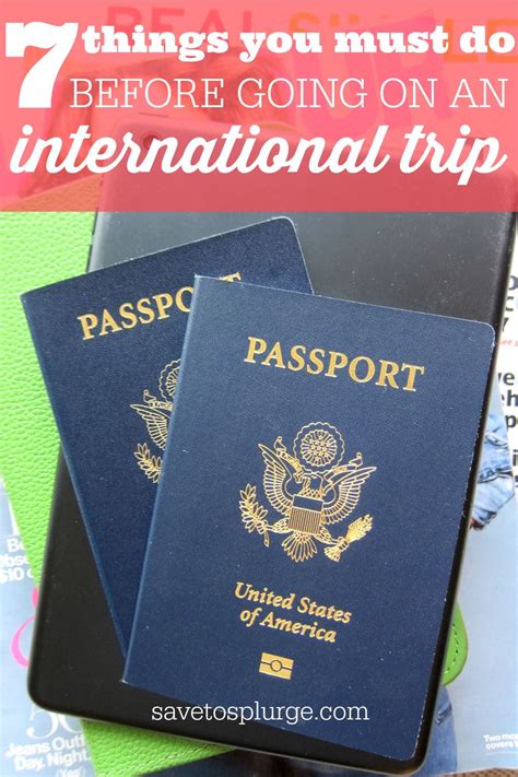 International Travel Checklist Be Prepared For Your Trip Artofit