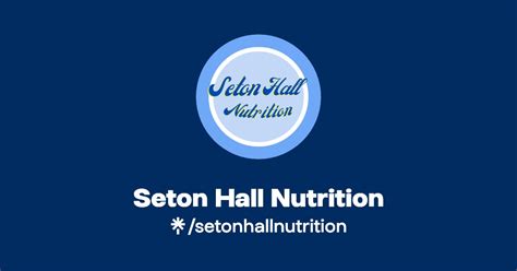 Seton Hall Nutrition Linktree