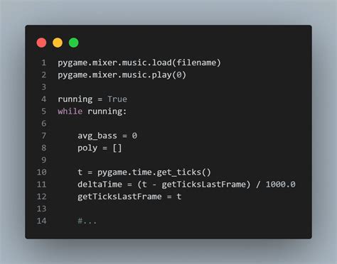 Python 一个漂亮的音乐节奏可视化方案 Python 实用宝典