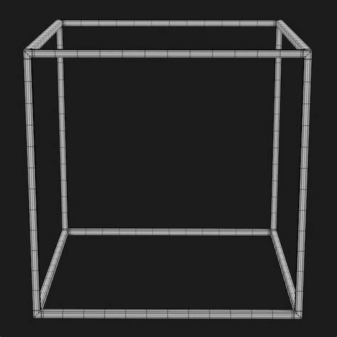 Cube Figure Premium 3d Model