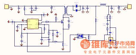 请高手分析 用 UC2843 做的DC DC电源 原理图 正确与否 捷配电子市场网