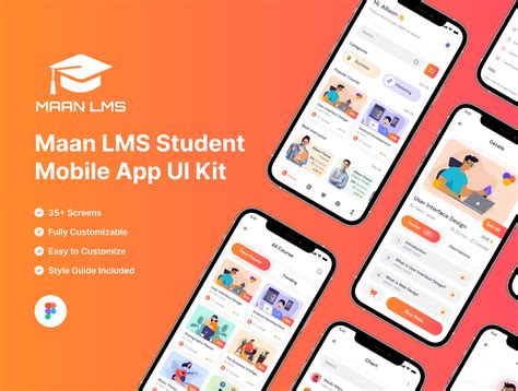 Maan Lms Student Mobile App Flutter Ios And Android Ui Kit Ui Kits — Ui Custom