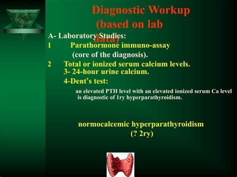Hyperparathyroidism Types And Management Ppt