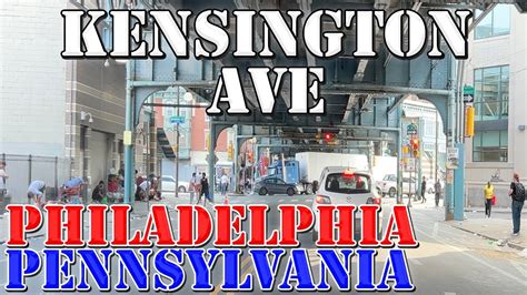 Kensington Avenue Full Route Philadelphia Pennsylvania 4k Street