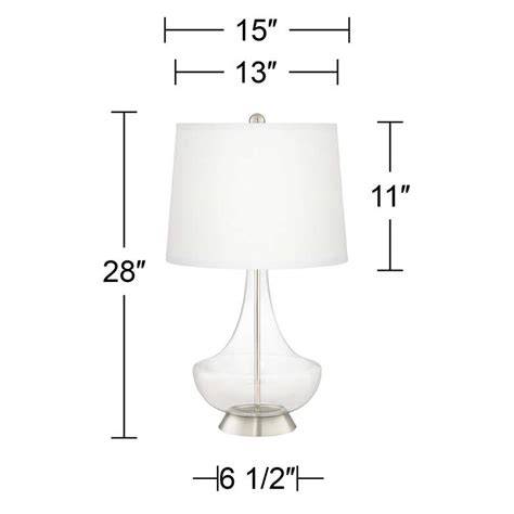 Koi Gillan Glass Table Lamp By Color Plus 30k48 Lamps Plus
