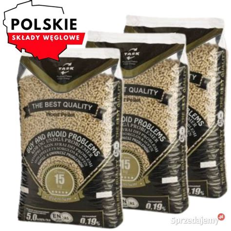 Pellet drzewny Task Ultra Premium 100 SOSNOWY Wrocław Sprzedajemy pl