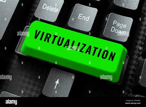 Inspiration Showing Sign Virtualization Word Written On Application Of Virtual Environment To