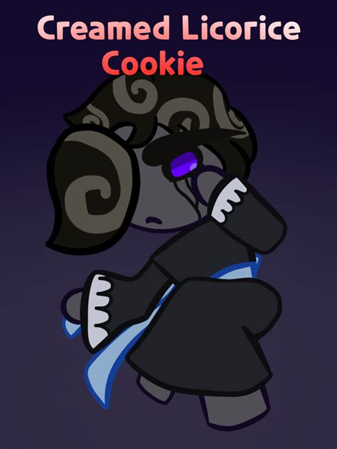 Creamed Licorice Cookies Gallery Cookie Run Kingdom Ocs Wiki Fandom