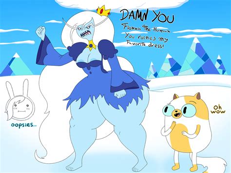Post 6339504 Adventuretime Cakethecat Fionnathehuman Icequeen Itsmehilo