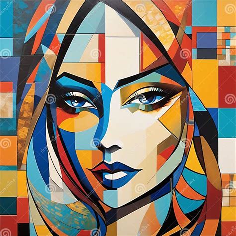 Abstract Beauty An Exploration Of Modern Art Stock Illustration