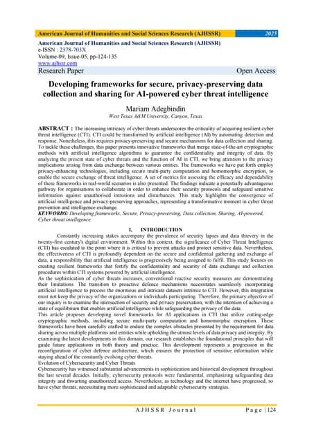 Developing Frameworks For Secure Privacy Preserving Data Collection