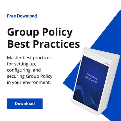 Group Policy Best Practices Netwrix Corporation