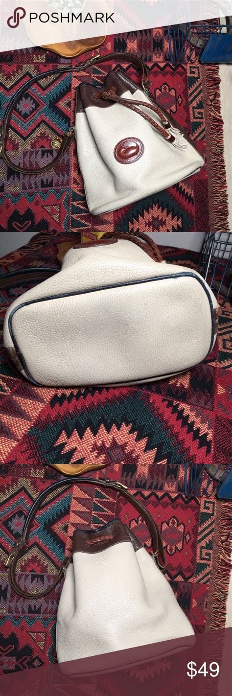 SOLD Vintage Dooney Bourke Leather Bucket