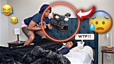 Recording My Girlfriend While She Sleep Prank Youtube