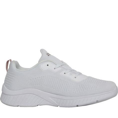 Buy Skechers Womens Bobs Sport Squad Air Close Encounter Trainers White