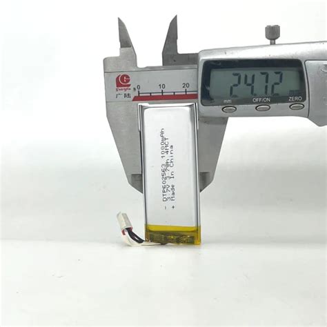 Un38 3 Certificate 602563 3 7V Lithium Battery 1000mAh Rechargeable