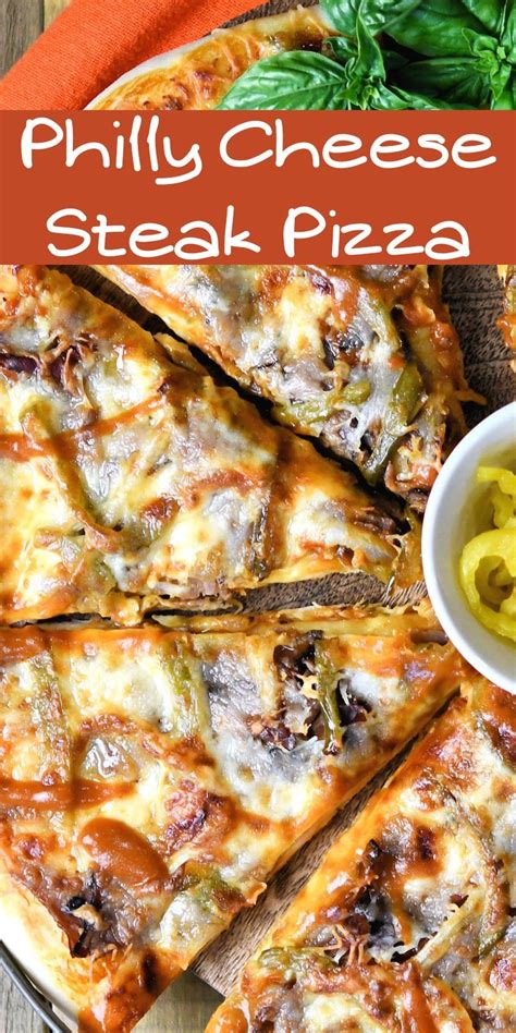 Philly Cheesesteak Pizza Recipe