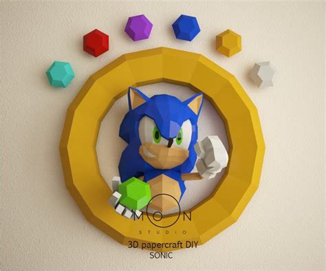 Sonic The Hedgehog Paper Crafts