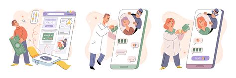 Hacker Activity Big Set Hacking Computer Phishing Account Cyber Attack On Personal Data向量圖形及更多