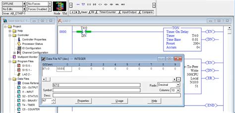 Message Msg Slc 505 Writing Data Over Ethernet To A Micrologix 1400 The Automation Blog