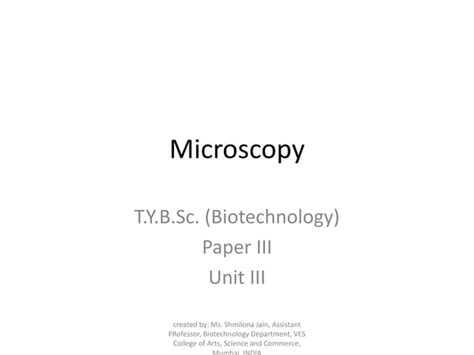 Fluorescence And Electron Microscopy Pptx