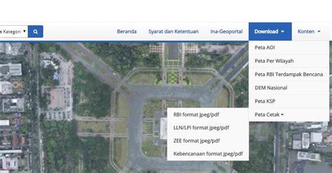 Bagus GIS Cara Download Data Shapefile Resmi Pemerintah