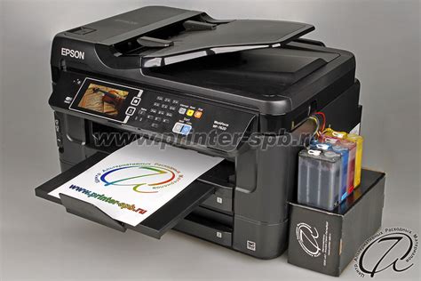 Epson WorkForce WF-7620DTWF с СНПЧ | МФУ Epson WF-7620DTWF