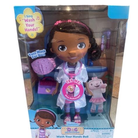 Disney Toys New In Box Doc Mc Stuffing Talking And Singing Toy