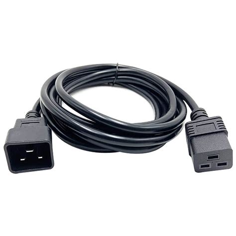 PANAMAX 3 PIN MALE C20 FEMALE C19 16A POWER CABLE E2106 Panamax