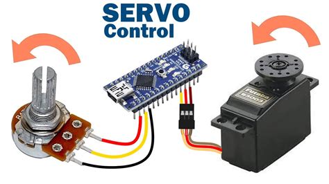 Controlemos Un Servomotor Usando El Potenci Metro Pero Con Arduino