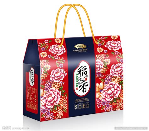 大米包装平面印刷图设计图 包装设计 广告设计 设计图库 昵图网