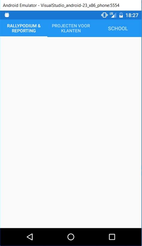 C Xamarin Dynamic Tabbed Page Stack Overflow