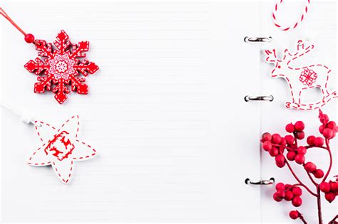 크리스마스 계획 개념 플래너 또는 눈송이와 일기 주최자 페이지 0명에 대한 스톡 사진 및 기타 이미지 0명 개념 겨울