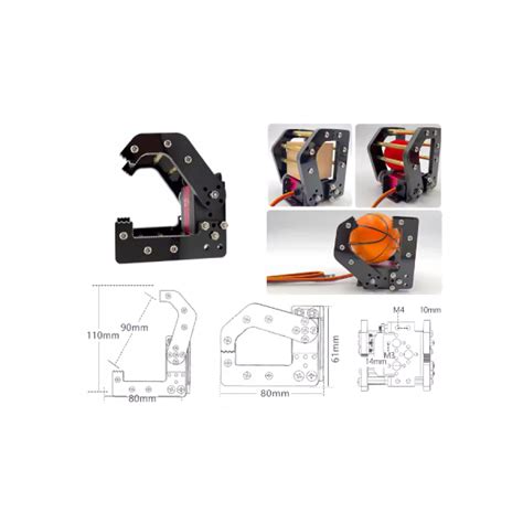 클로 Diy 기계식 그리퍼 Mac 005 디바이스마트