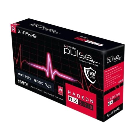 Jual Sapphire Pulse Radeon RX 590 Graphics Card 8GB GDDR5 Di Seller