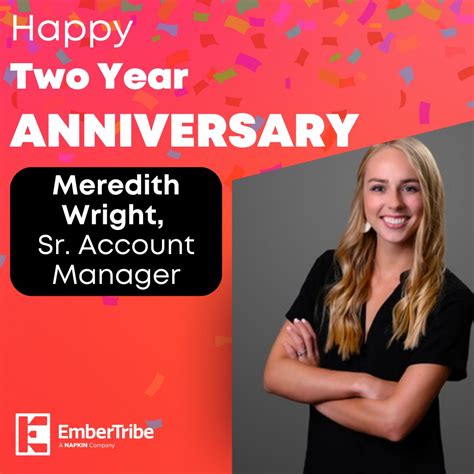 Embertribe On Linkedin 🌟 Team Celebration Meredith Wright Sr
