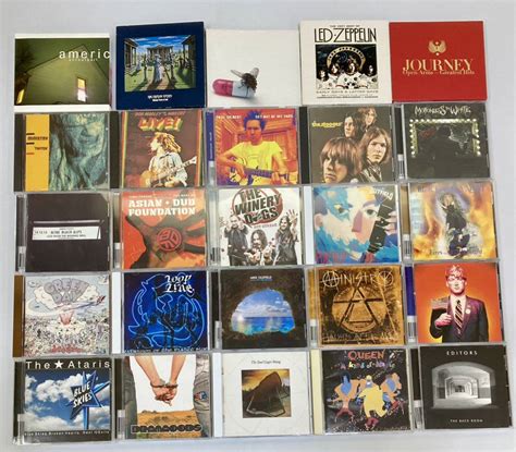 【傷や汚れあり】a108[1円スタート] 洋楽 ロック Cd まとめ 約150枚 セット 100サイズ 1箱 Kg 被りなし ハードロック