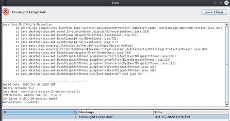 Deleting A Function That Have A Tag Uncaught Exception Java Lang NullPointerException Issue