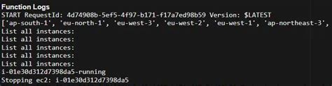 How To Stop All EC In All AWS Regions At The Same Time