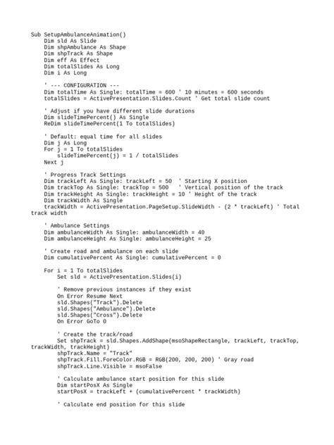Fixed Ambulance Animation Pdf Computer Programming