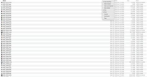 How To Sort Image Files By Date Createdtaken Rmacos