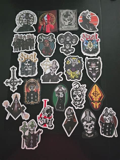 Ghost Band Stickers Music Sticker Decals Heavy Metal Decals Ghost B