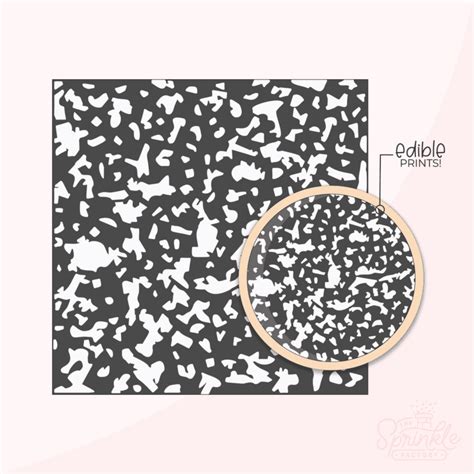 Notebook Paper Print The Sprinkle Factory